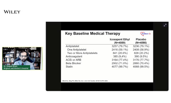 Reduction of Cardiovascular Events with Icosapent Ethyl-Intervention ...
